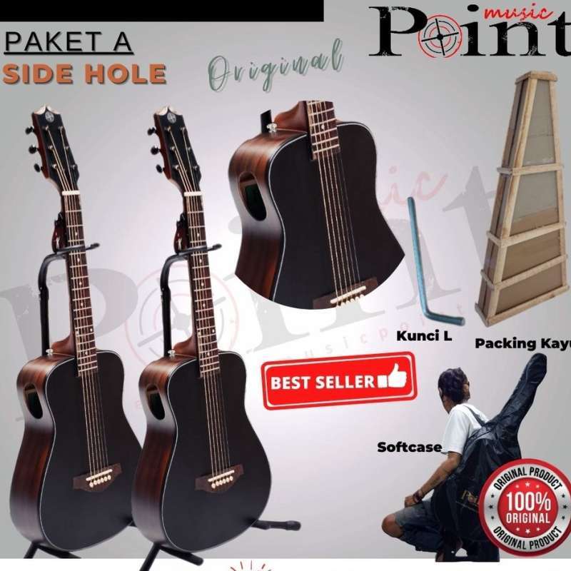 Promo Gitar Junior Mini 3/4 Akustik Dan Akustik Elektrik Original Point ...