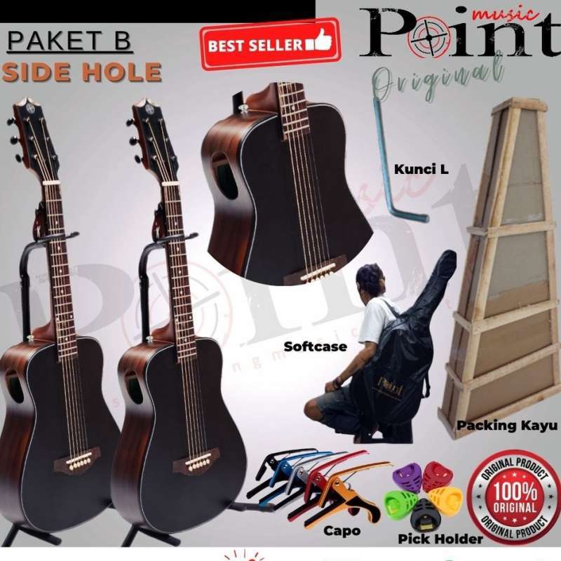 Promo Gitar Junior Mini 3/4 Akustik Dan Akustik Elektrik Original Point ...