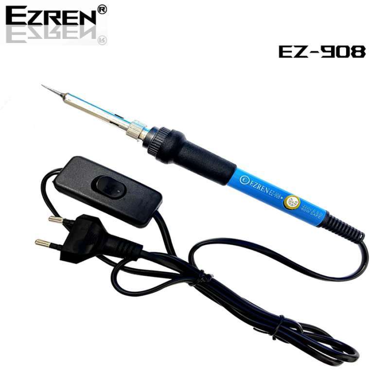 Promo Ezren EZ-908 Solder Tangan Soldering Iron Switch On Off Welding ...