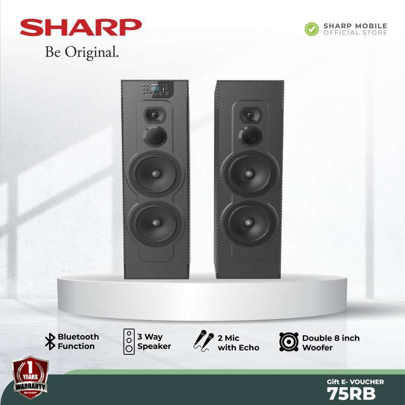 Jual Sharp Bluetooth Active Speaker Cbox-d988cb Di Seller Sharp Mobile ...