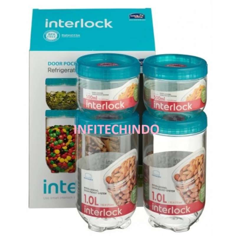 Jual LOCK n LOCK Interlock Food Container Gift Set Hampers Storage ...