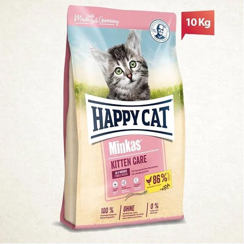 Jual Happy Cat Minkas Kitten Care 10 kg Makanan Kucing di Seller ...