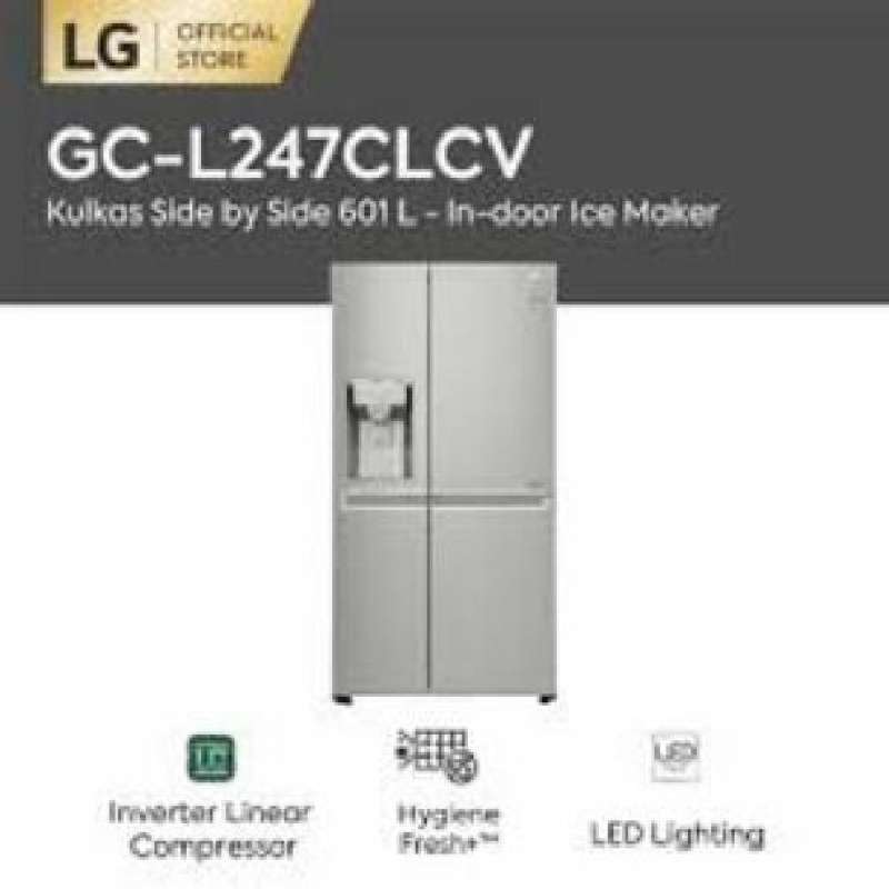 Jual Kulkas Side By Side Lg Original, Murah & Diskon Mei 2024 | Blibli