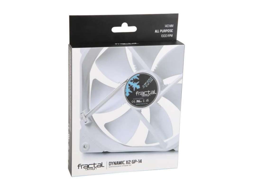 Jual Fractal Design Dynamic X2 GP-14 140mm White Edition Fan Computer ...
