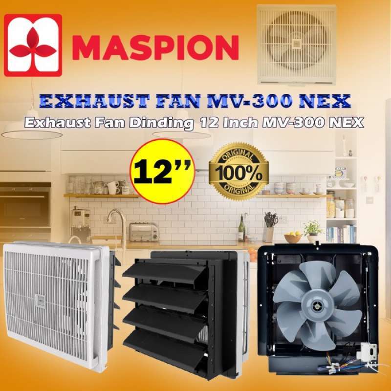 Jual Maspion Exhaust Fan Dinding Mv-300 Nex 12 Inch Di Seller Rumahbarangg - Sumur Batu, Kota ...