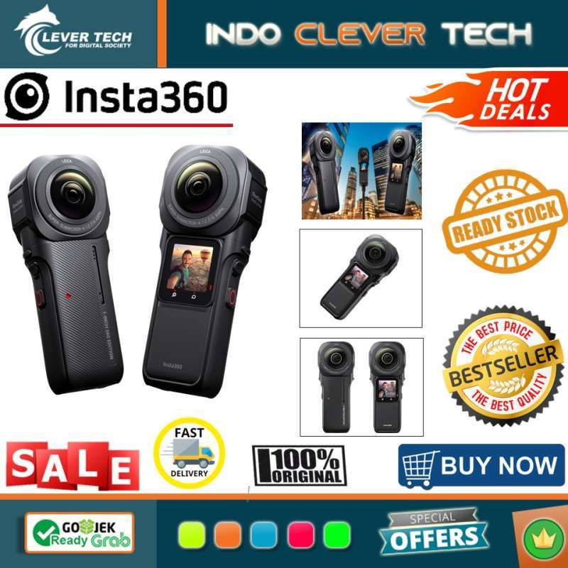 Promo Insta360 ONE RS 1 Inch 360 Edition Camera Original Diskon 1% di ...