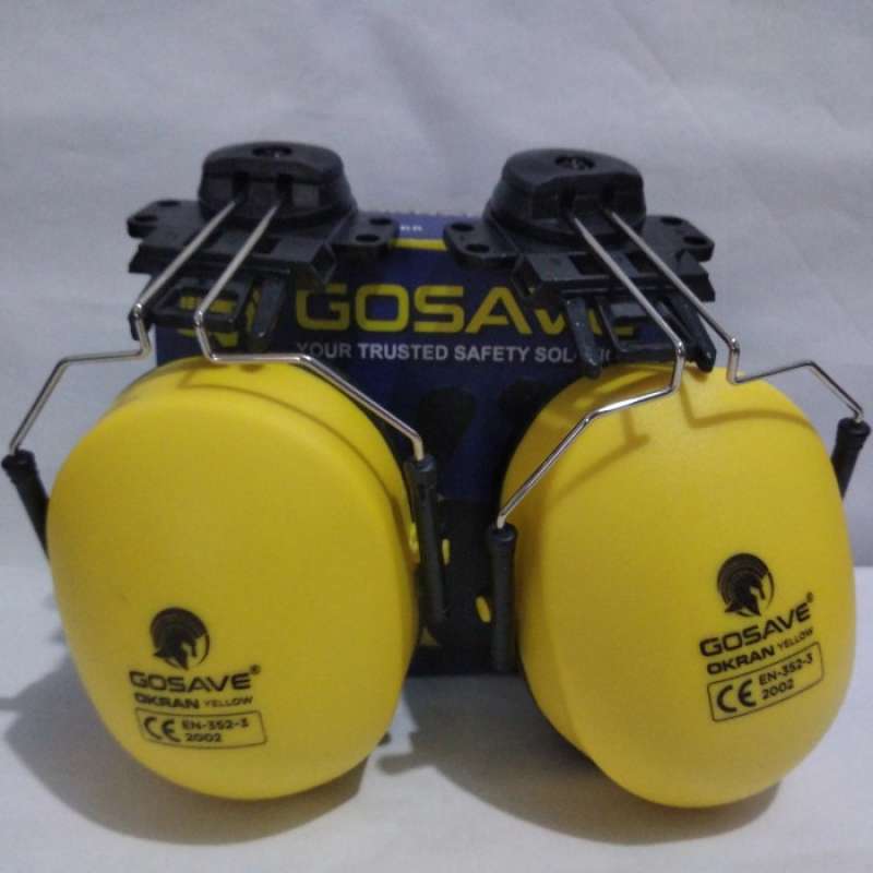 Jual Ear muff OKRAN Gosave tipe LPEM: 0149 bisa pasang di helm di ...