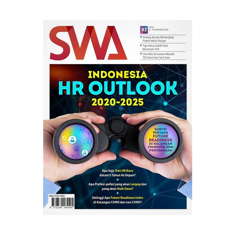 Promo SWA Majalah Indonesia HR Outlook 2020 - 2025 [Edisi 3/ 2020] Diskon 30% di Seller Swa ...