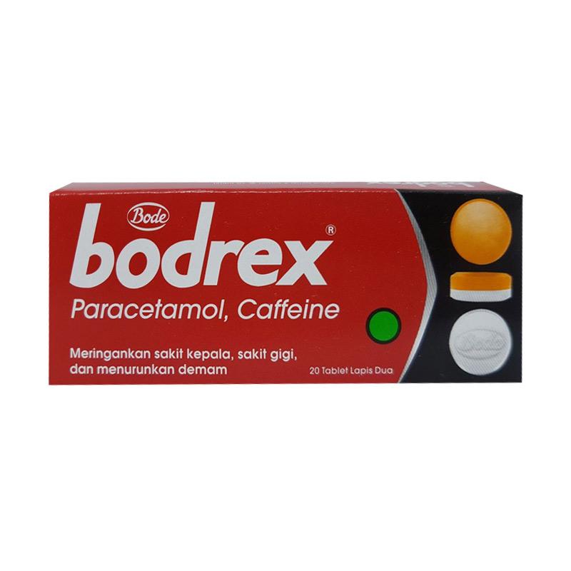 Jual Bodrex Paracetamol Tablet [ Box / 2 Strip / 10 Tablet ] di Seller ...