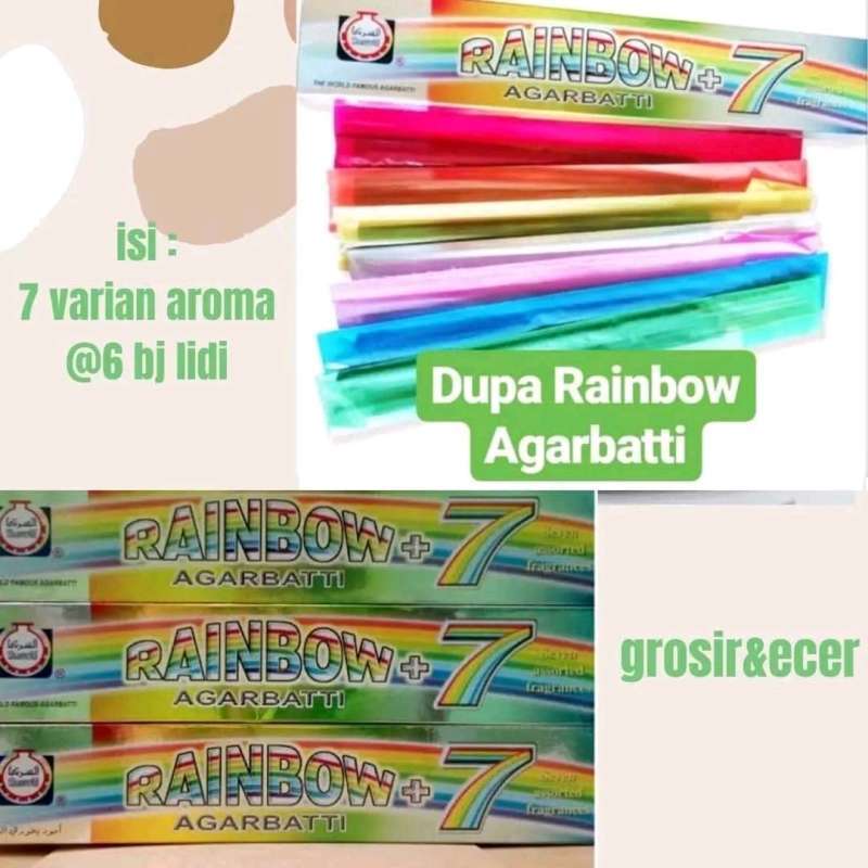 Jual Dupa Lidi Dupa Rainbow Dupa Stik Dupa 7 Warna Di Seller Umm ...
