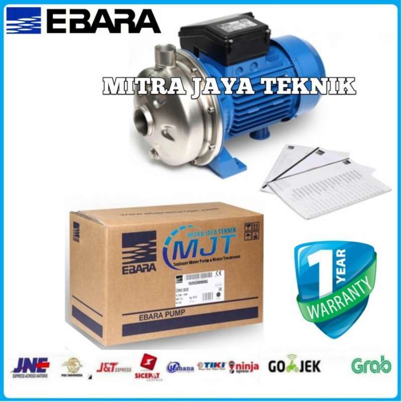 Jual Pompa Stainless Ebara CDXM 200/20 2kw 1phase 220v Centrifugal Ebara di Seller Mitra Jaya ...