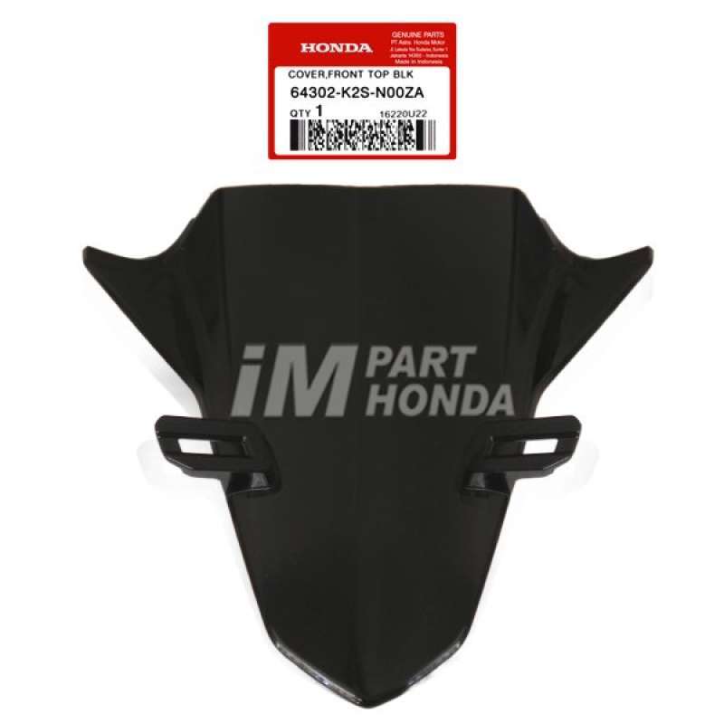 Jual Ahm 64302-k2s-n00za Cover Front Top Dudukan Plat No Nomer Vario ...