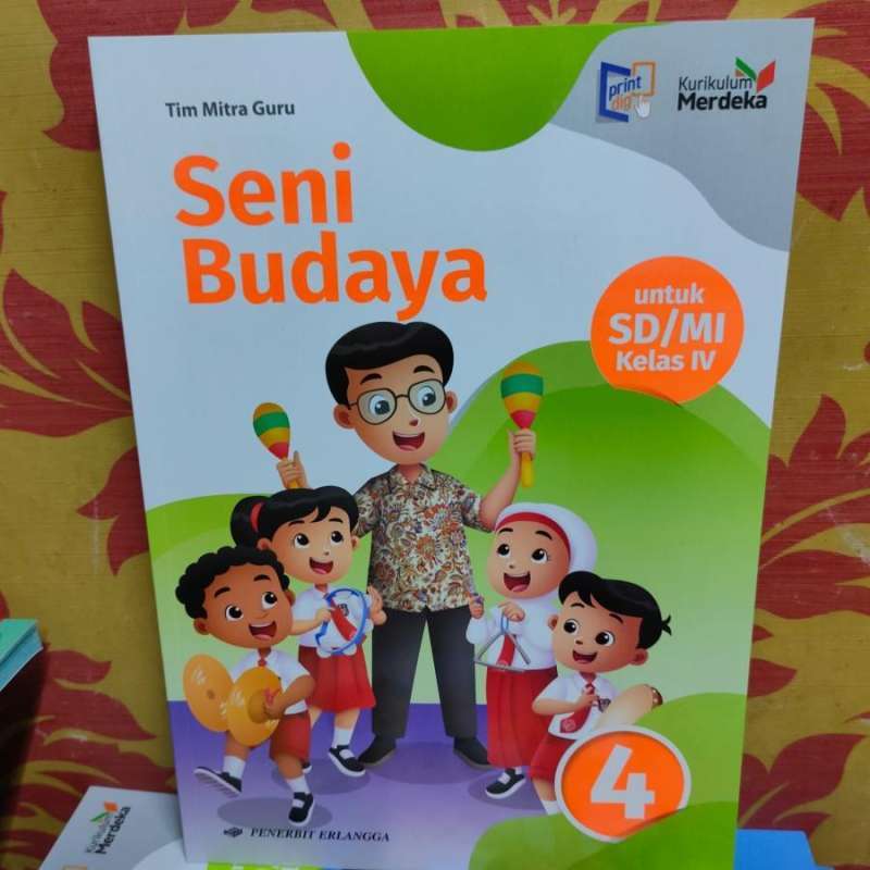 Jual Seni Budaya Sd Kelas 4 Kurikulum Merdeka Erlangga Di Seller Giri Pustaka - Kramat, Kota ...