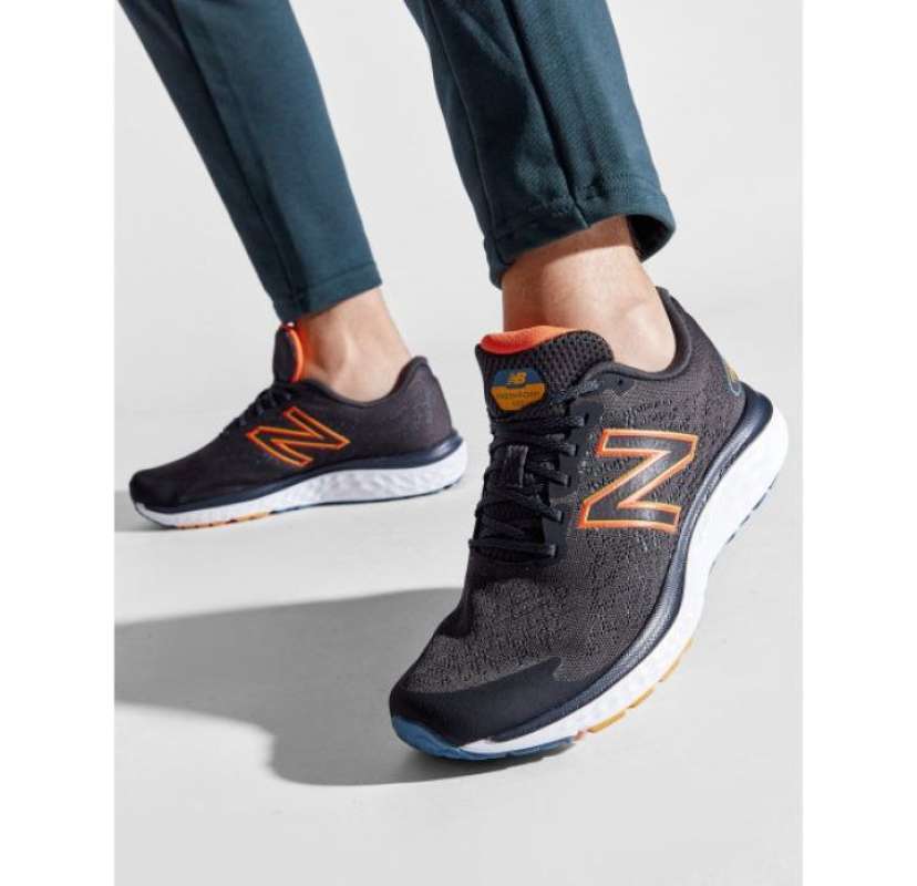 Promo New Balance Fresh Foam 680 V7 Men Black Original Sepatu Lari Pria ...