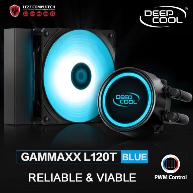 Jual Deepcool GAMMAXX L120T BLUE - CPU Liquid Cooler for Intel & AMD di ...
