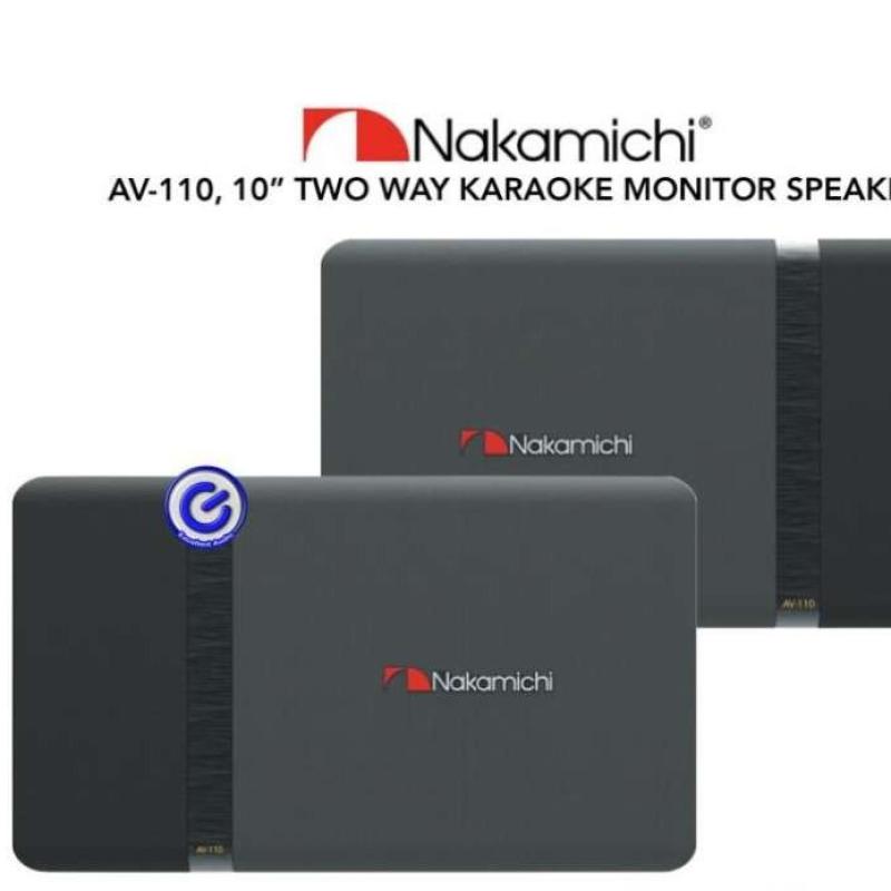 Jual Nakamichi Paket Karaoke Av110 Nvxd305 Speaker Karaoke Ampli Karaoke Di Seller Excellent ...