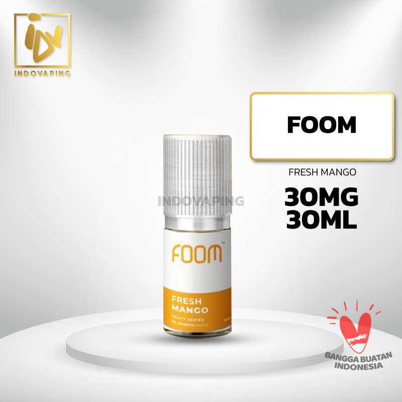 Jual Liquid Vapor Vape - Foom Liquid 30mg 30ml Fresh Mango By Foom Lab ...