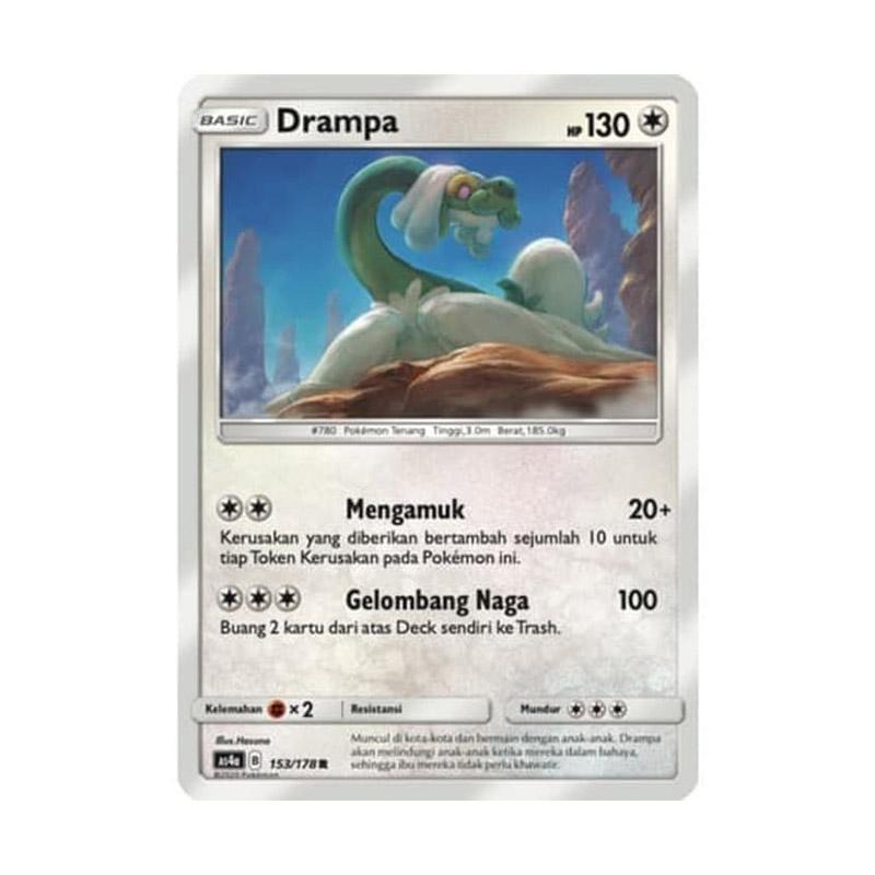 Jual Pokemon Drampa AS4a 153-178 R Foil Card Game di Seller Cryotech ...