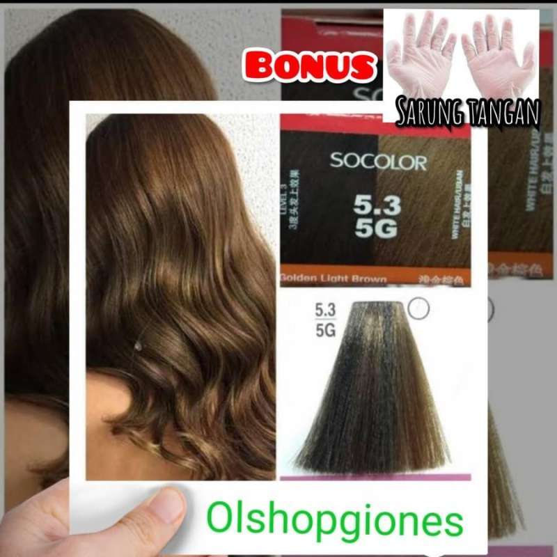 Jual Cat Rambut Matrix Socolor 5.3 gold + Oxydant Warna Gold Emas di ...