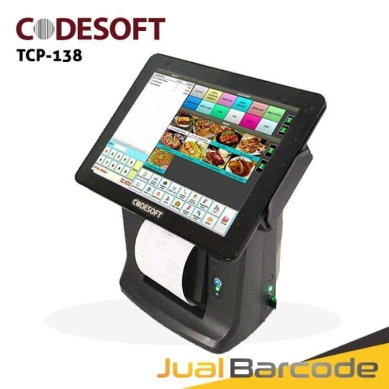 Jual MESIN KASIR ALL IN ONE POS TOUCHSCREEN CODESOFT TCP138 WINDOWS 7 di Seller Eudora - Kamal ...