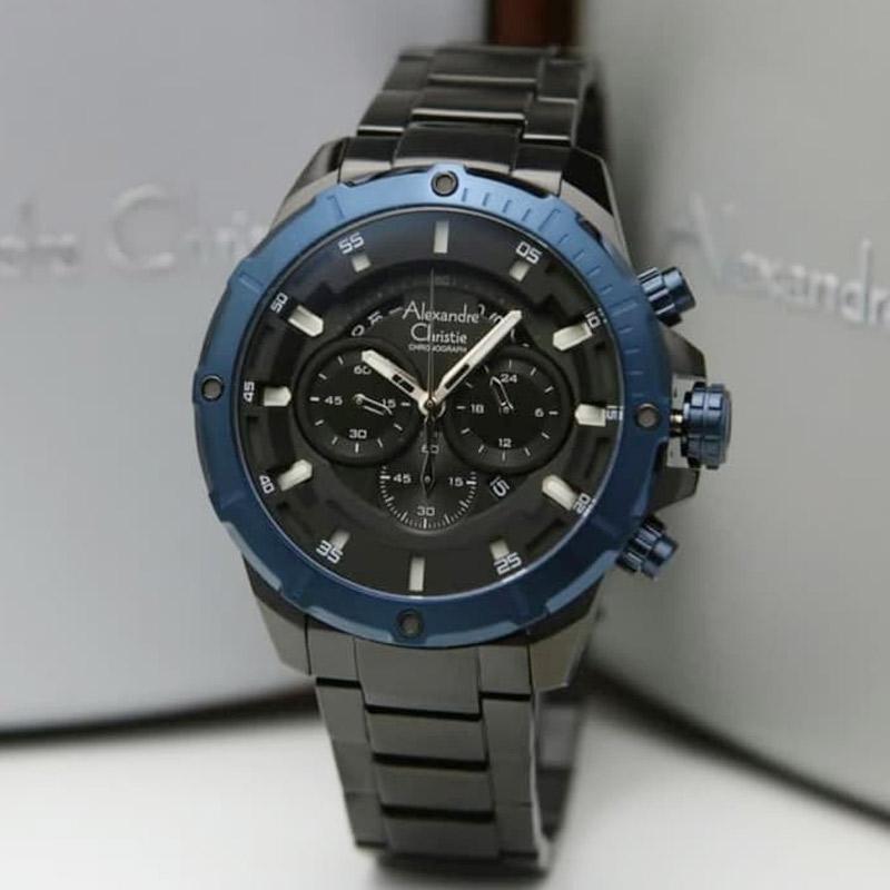 Promo Alexandre Christie Jam Tangan Pria [Original/ AC 6529 MCB] Diskon ...