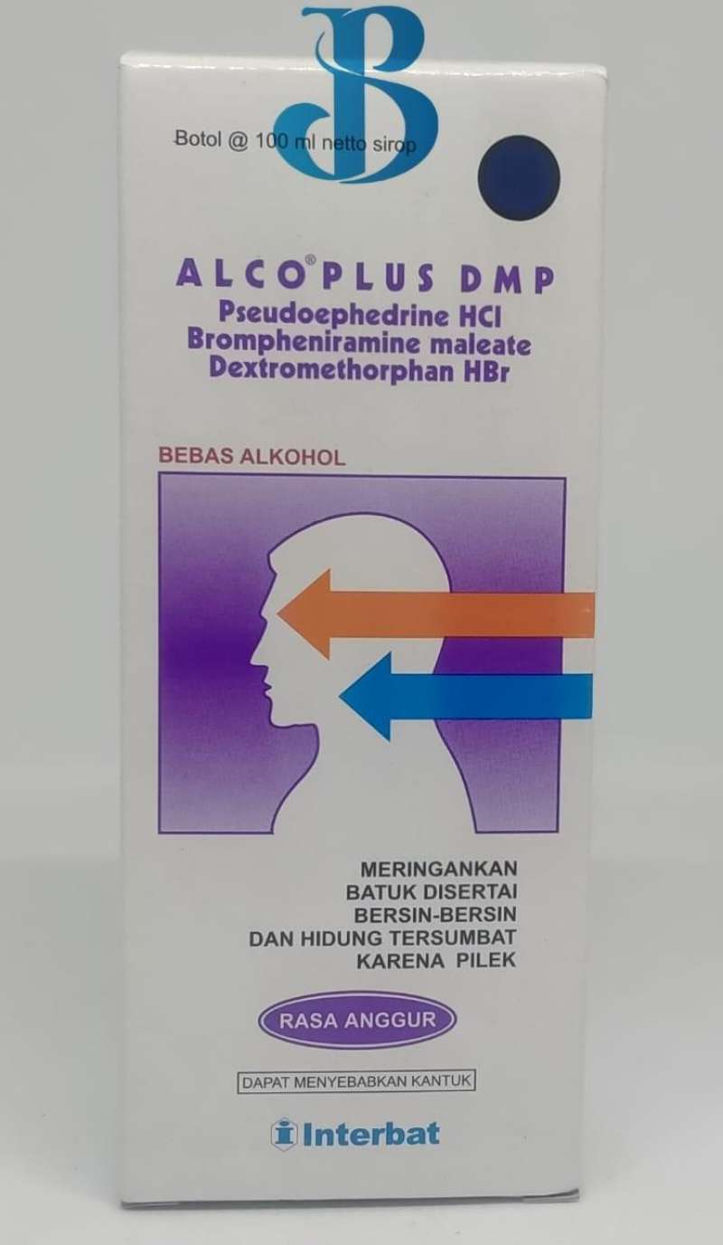 Jual Alcoplus DMP Sirup 100 ml - obat batuk pilek di Seller Apotek ...