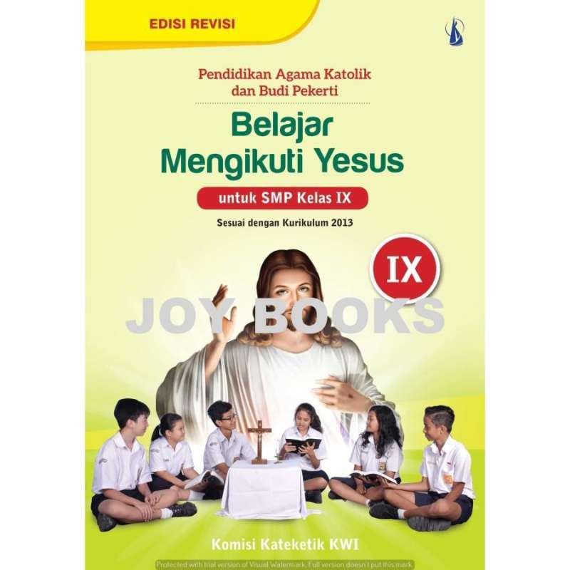 Jual BUKU PENDIDIKAN AGAMA KATOLIK KANISIUS SMP KELAS IX EDISI REVISI ...