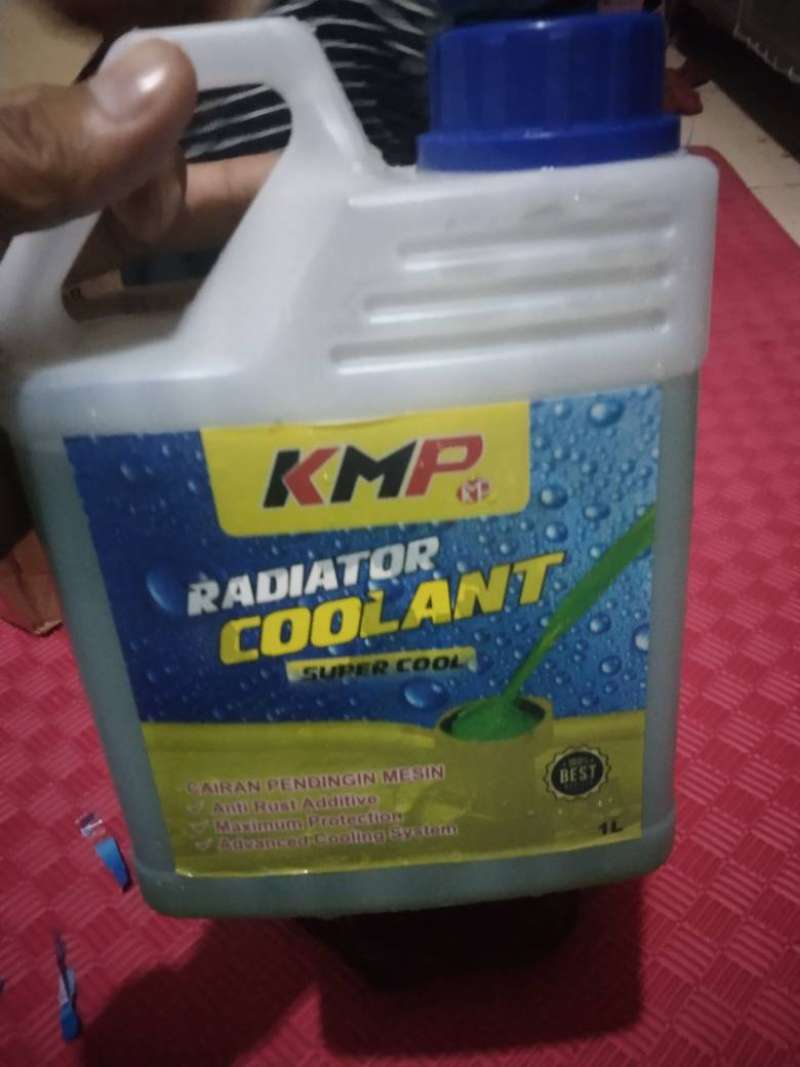 Jual Air Radiator Coolant Hijau KMP / Prestise / Youngholic / Daisuke Cairan Pendingin Motor ...