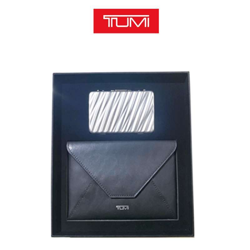 Jual T U M I Exclusive Gift Box Set ~ 19 Degree Card Case & Leather ...