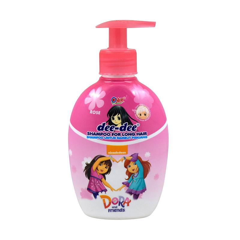 Promo Dee - Dee Shampoo Long Hair Rose Sampo Anak [200 mL/ Botol Pump ...