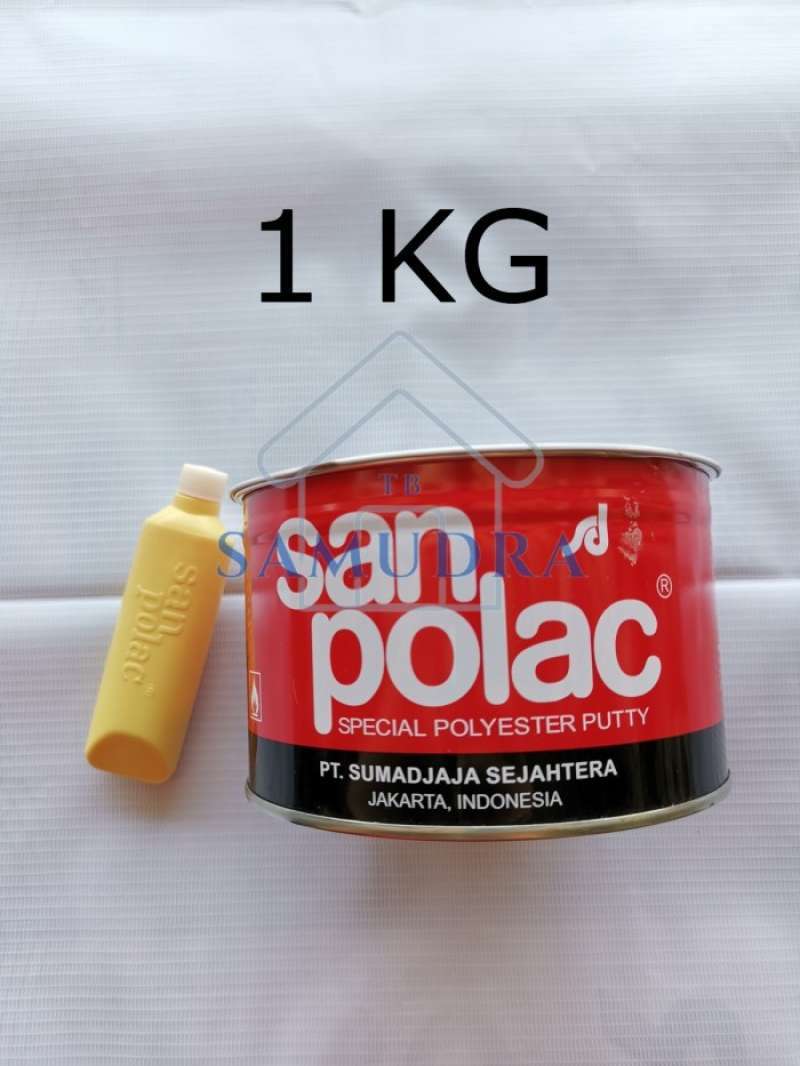 Promo SANPOLAC sanpolac 1Kg dempul besi Body Mobil kayu triplex ...