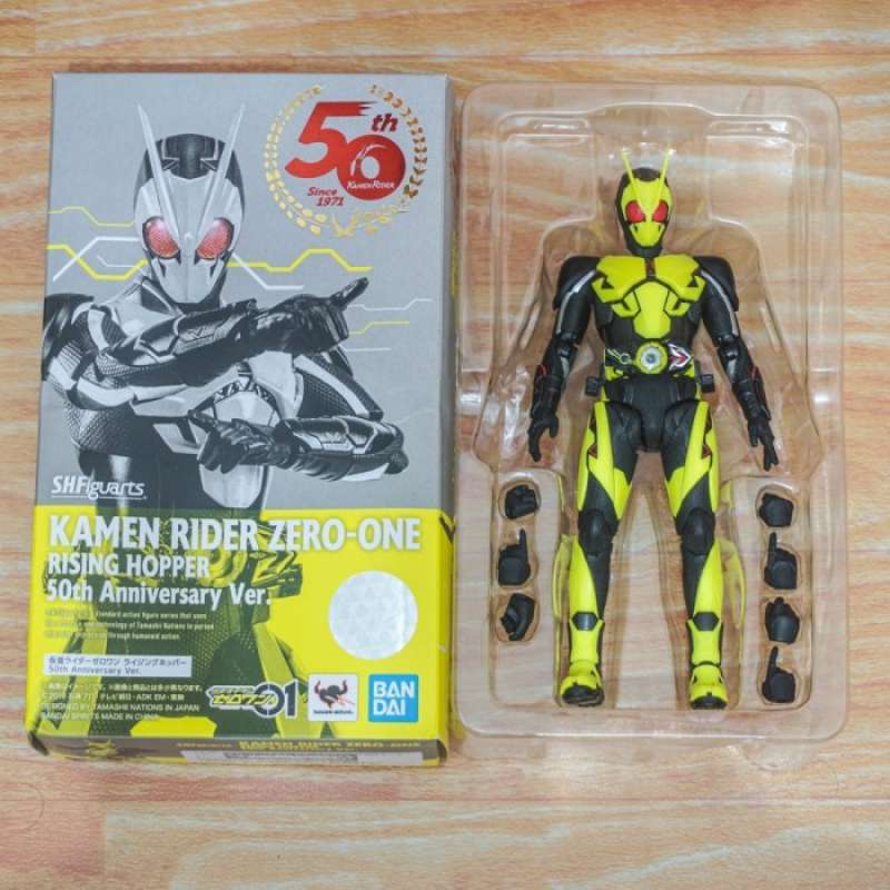 Promo Shf Kamen Rider Zero One 01 Rising Hopper 50th anniversary Diskon ...