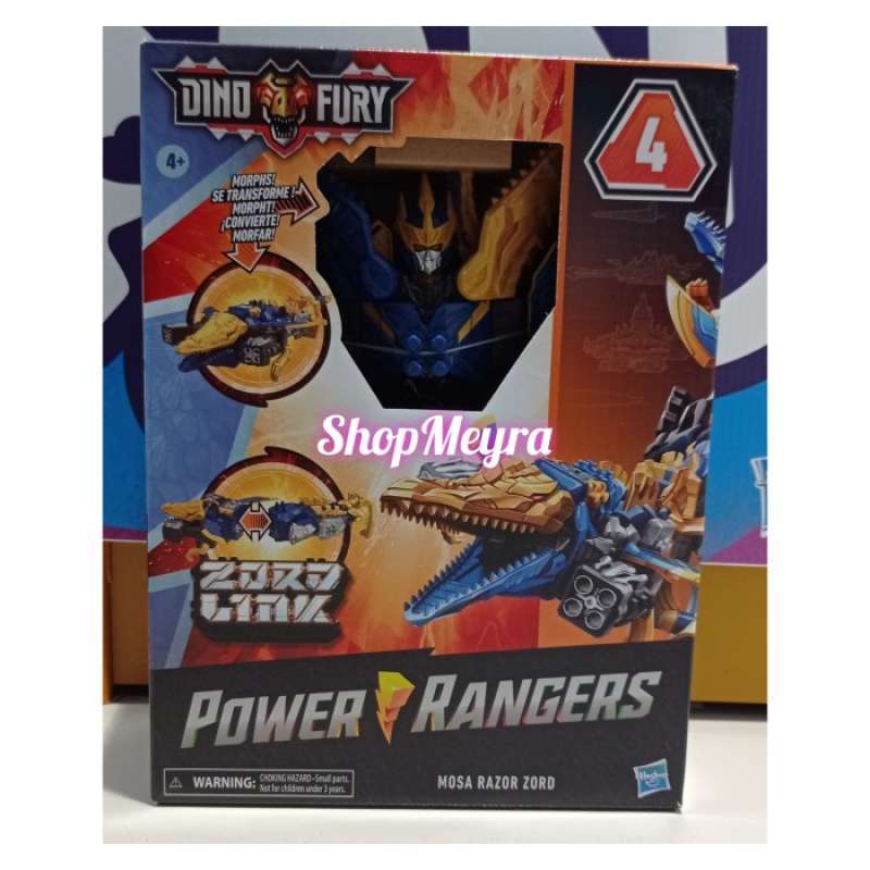 Promo Power Rangers Dino Fury Mosa Razor Zord Original Diskon 16% Di ...