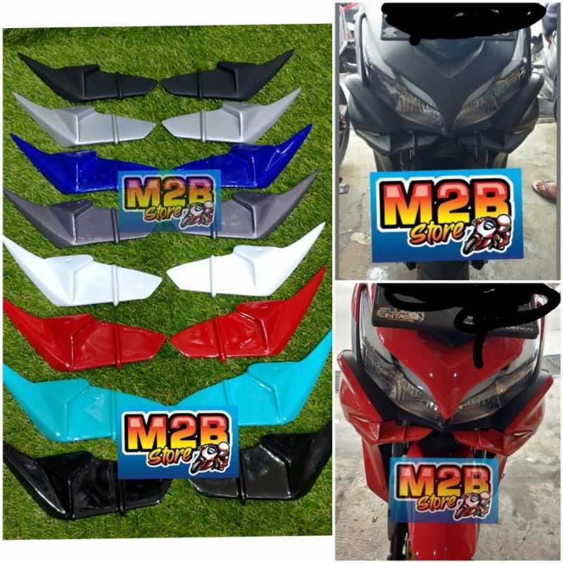 Jual Winglet New Aerox 155 Connected 2021 2022 Pnp - Abu-abu Di Seller ...