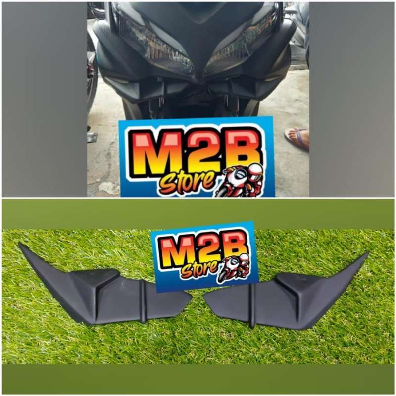 Jual Winglet New Aerox 155 Connected 2021 2022 Pnp - Hitam Dof di ...