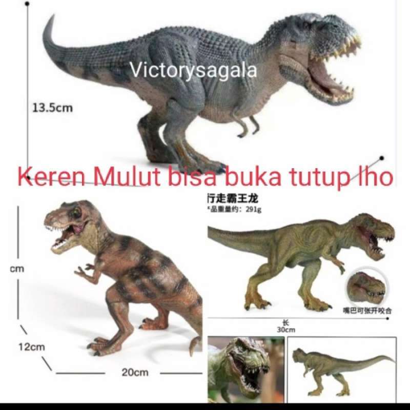 Jual Figure Dinosaurus T Rex Mainan Figure Dino Tyrannosaurus di Seller ...