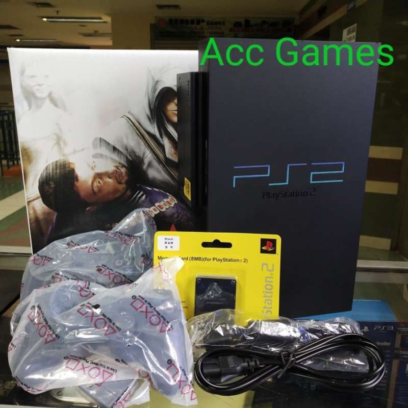 Promo SONY PS2/ PS 2 FAT SR3/5 MULTIFUNGSI+N. A HDD 160GB(INTERNAL)FULL ...