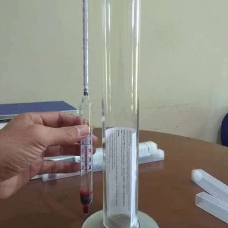 Promo Hydrometer Solar 800 - 900, Glass Hydrometer 1000Cc Diskon 15% di ...