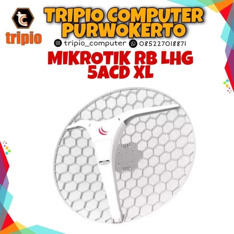 Jual Mikrotik RB LHG 5ACD XL Embedded Wireless - Putih di Seller tripio ...