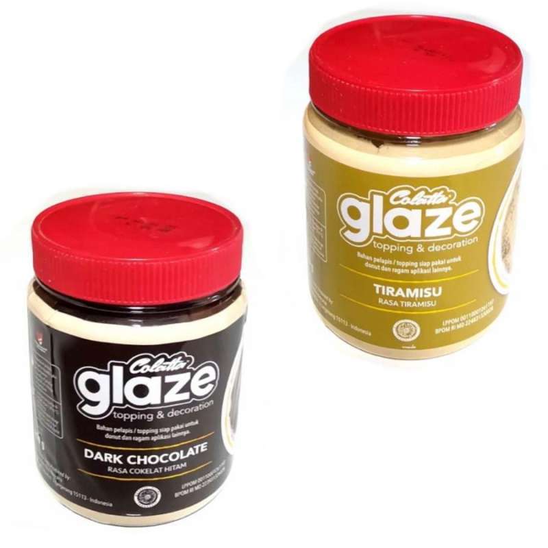 Jual Colatta Glaze Topping Donat Rasa Coklat/Tiramisu 250gr/Dark ...