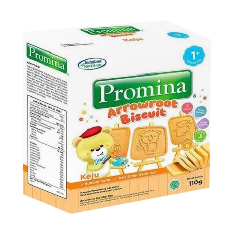 Jual Promina Keju Arrowroot Biscuit Bayi [110 g] di Seller bebe Love ...