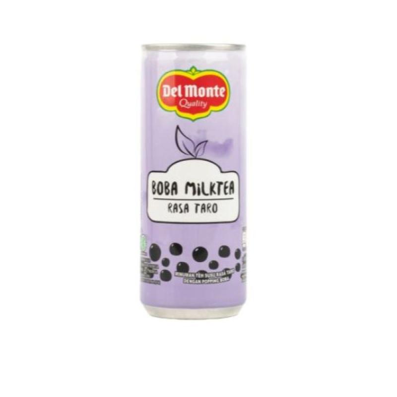 Jual Del Monte RTD Boba Milk Tea Taro [240 mL] di Seller Tambah Jaya ...