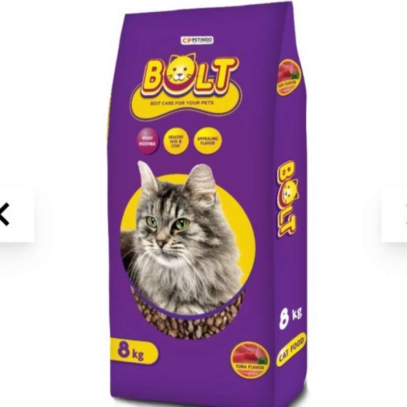 Jual BOLT CAT 20KG CAT FOOD MAKANAN KUCING DEWASA GRAB/GOJEK - Salmon ...