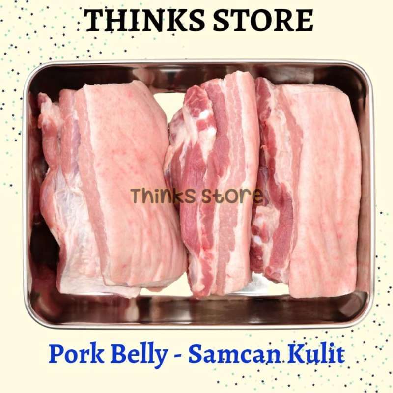 Jual Samchan Babi - Pork Belly Skin On - Babi Bali di Seller Thinks ...