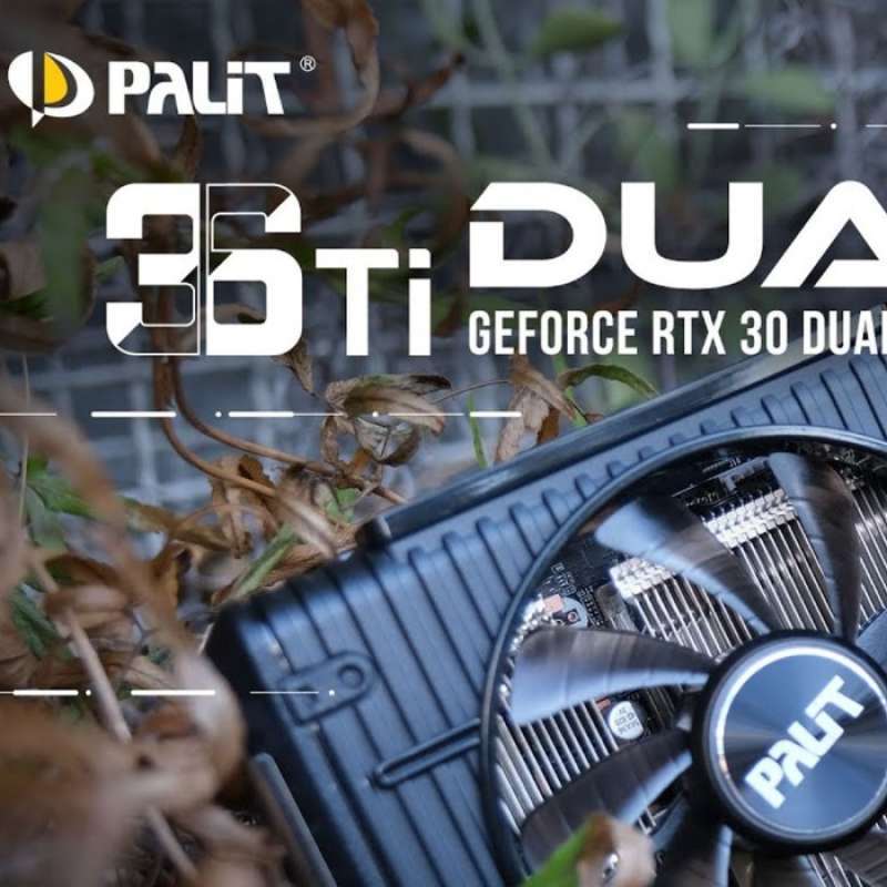 Promo PALIT GEFORCE RTX 3060 TI DUAL OC V1 8GB GDDR6 - Multivariasi ...