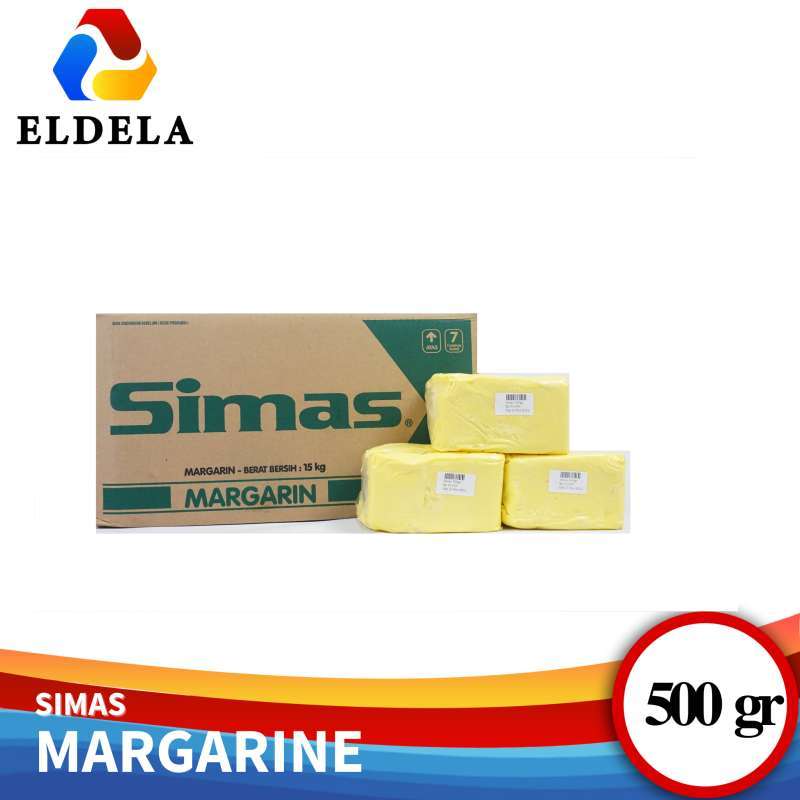 Jual Simas Margarine 500gr di Seller Toko Bahan Kue Eldela - Kota ...