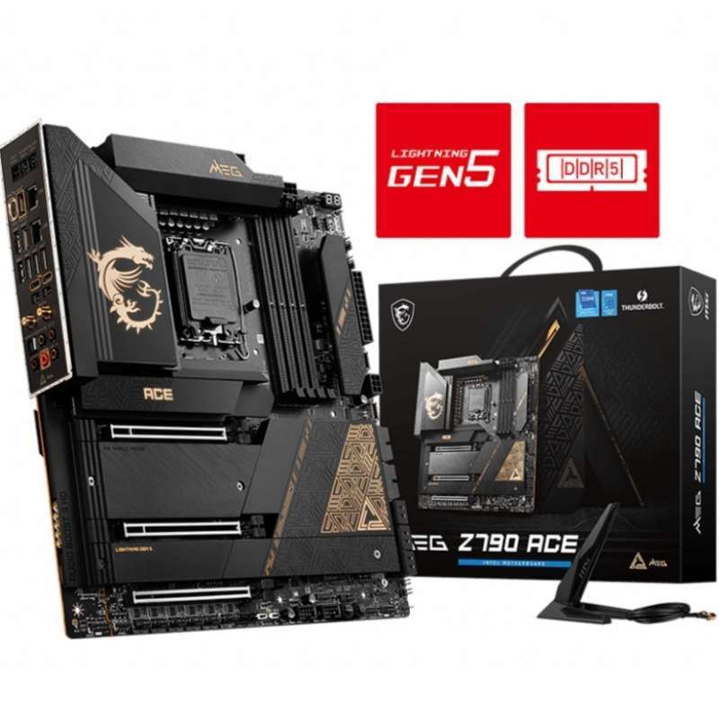 Jual MSI MEG Z790 ACE - [Socket 1700, Z790, DDR5, USB3.2, SATA3, E-ATX ...