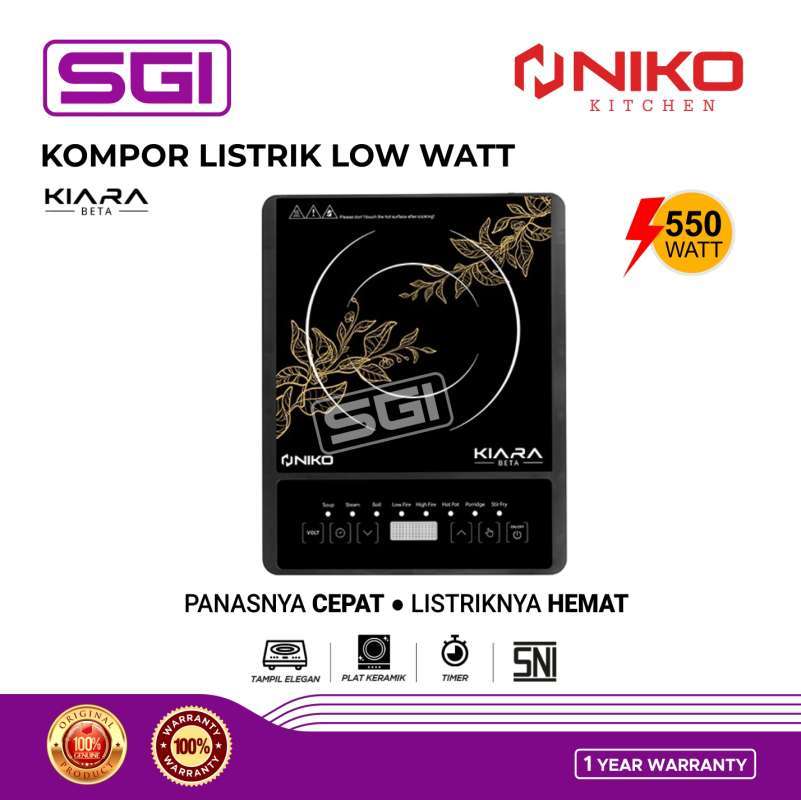 Jual Niko Kiara Alpha / Beta / Gamma Kompor Listrik Induksi Low Watt Di Seller Sgi - Sgi Store ...