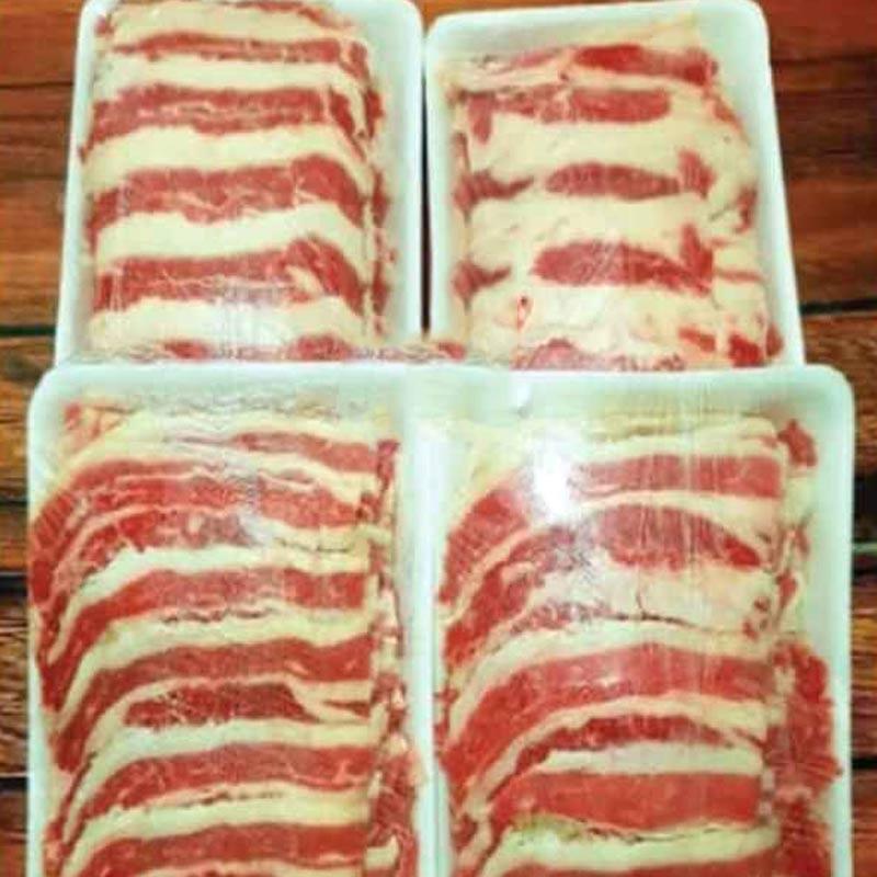Jual Toko Daging 38 Us Beef Slice Tipis Daging Segar [1 Kg] Halal Di