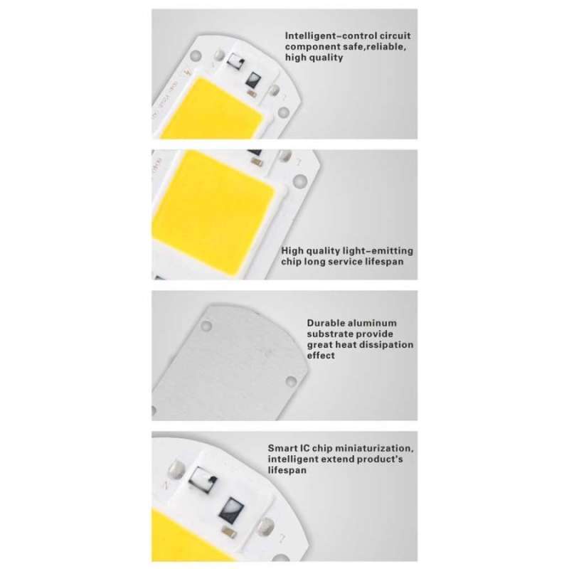 Jual Lampu Cob Led Floodlight Spotlight 220v 50w Di Seller Pasarlokal ...